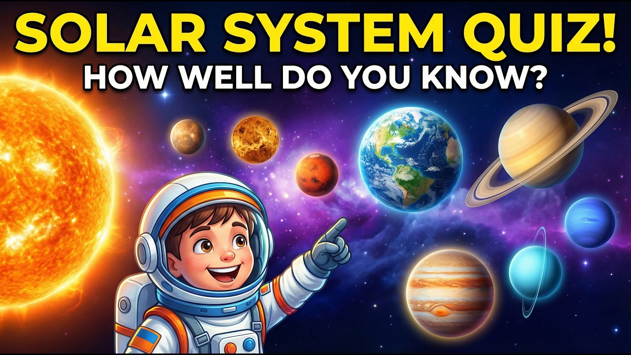How Well Do You Know Our Solar System? Planet Quiz & Fun Facts - YouTube