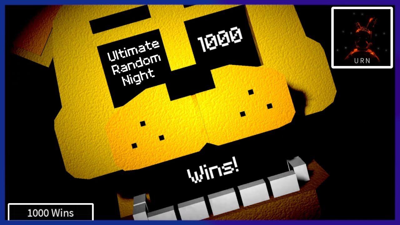 Ultimate Random Night 1000 Wins (A Roblox FNaF Game) - YouTube