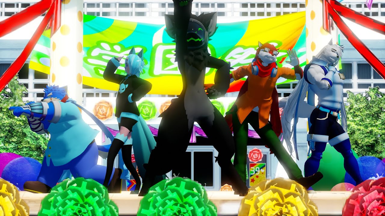 【MMD OC & Furloid X Project Sekai 】Niccori^^ Survey Team Theme 【Happy ...