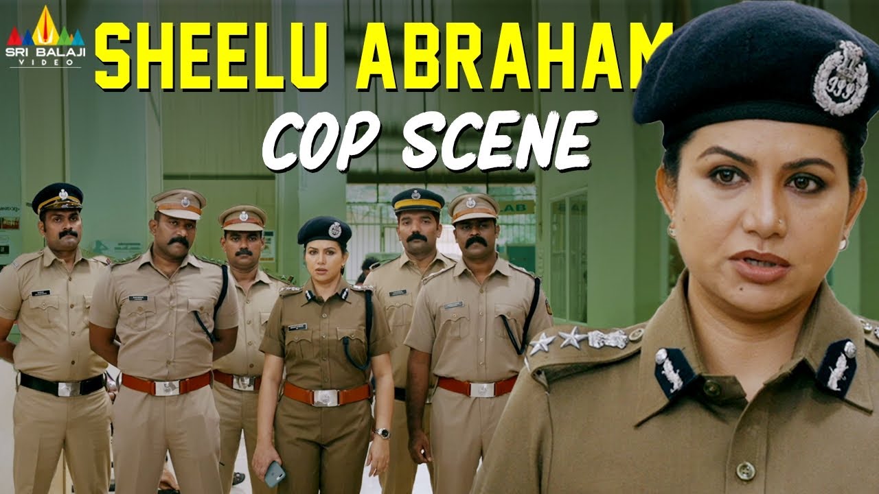 Sheelu Abraham Best Cop Scene | Veekam The Chakravyuh | #sheelu | Hindi ...