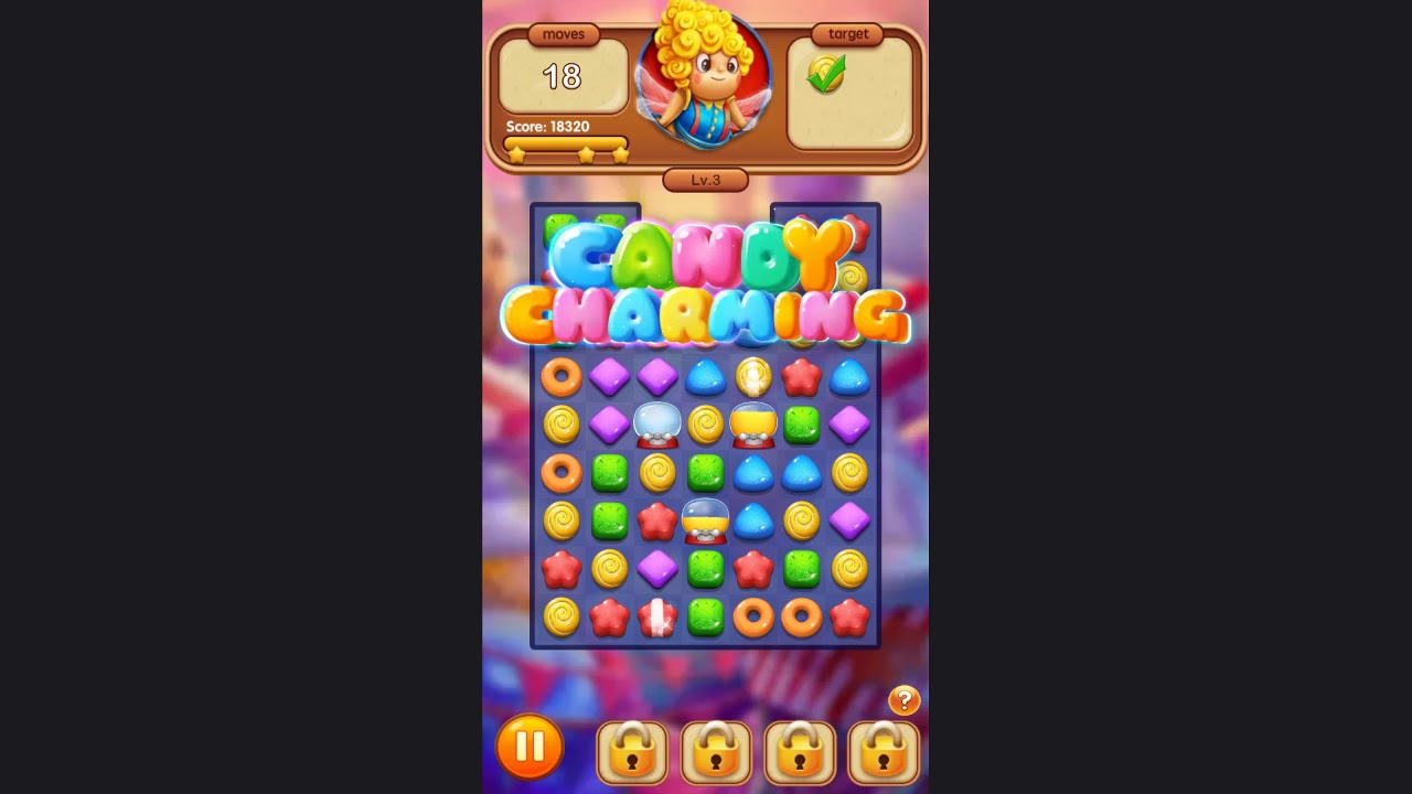 Candy Charming level 3. - YouTube