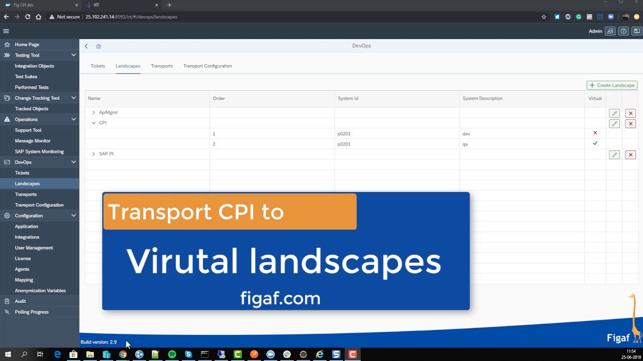 Transport to Virtual SAP CPI landscapes - YouTube