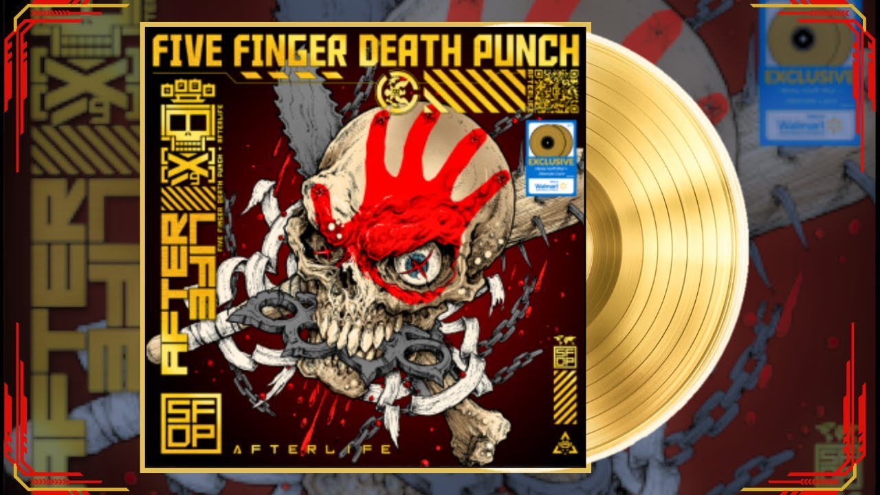 Five Finger Death Punch - Afterlife Unboxing (Walmart Exclusive Golden ...