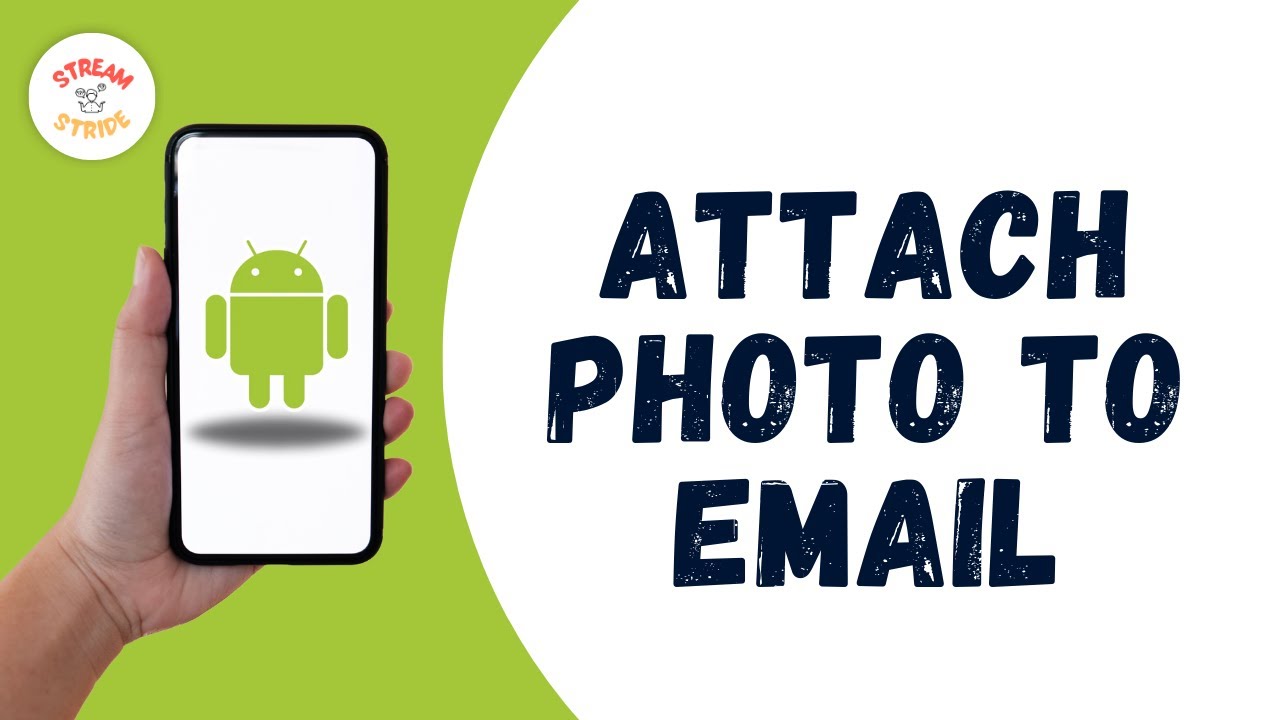 How to Attach Photo to email on Android - YouTube