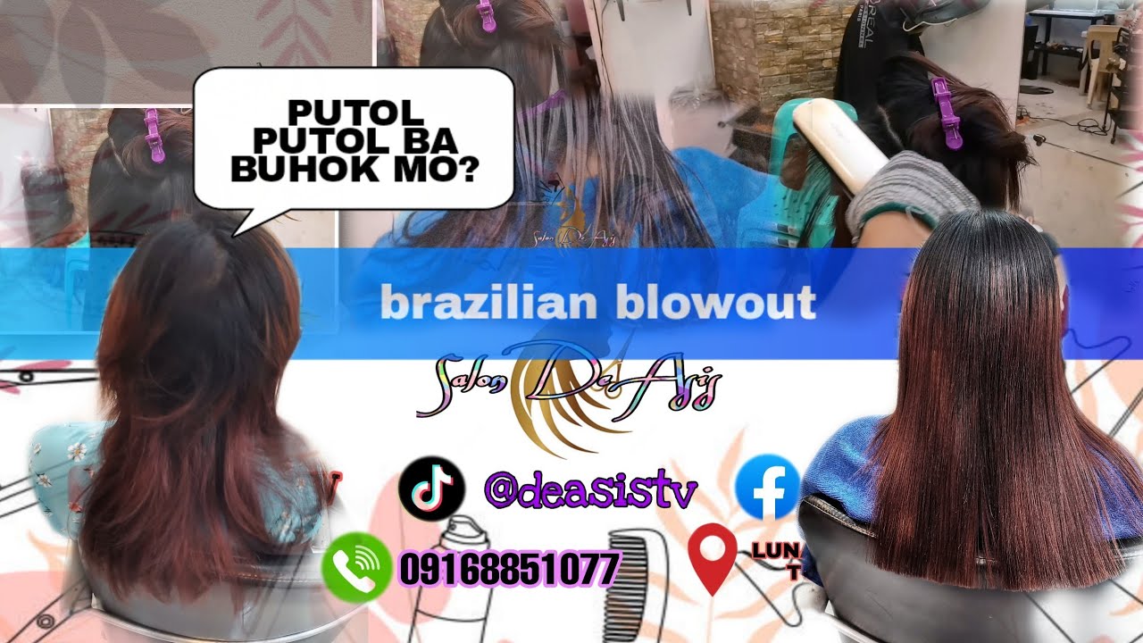 PUTOL PUTOL NA BUHOK? BRAZILIAN BLOWOUT NATIN YAN! - YouTube