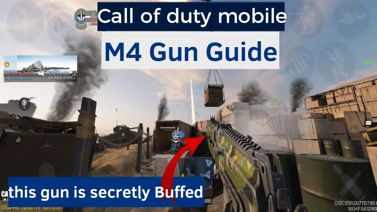 M4 gun guide call of duty mobile - YouTube