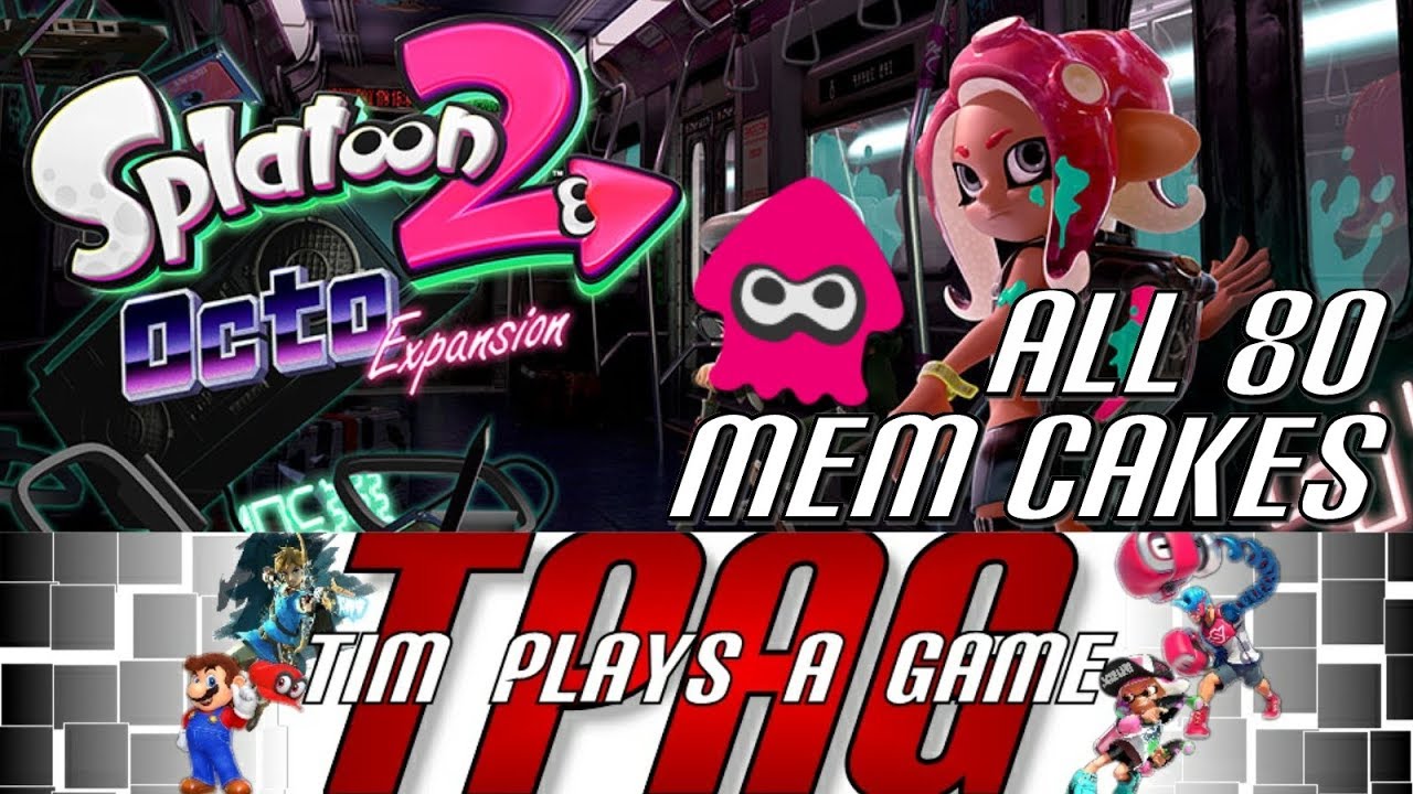 Splatoon 2 – Octo Expansion – All 80 Mem Cakes (Nintendo Switch) – TPAG ...