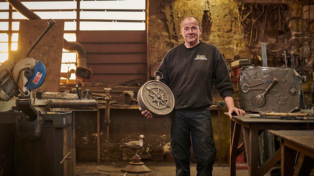 Meet James Godbold, Blacksmith - YouTube