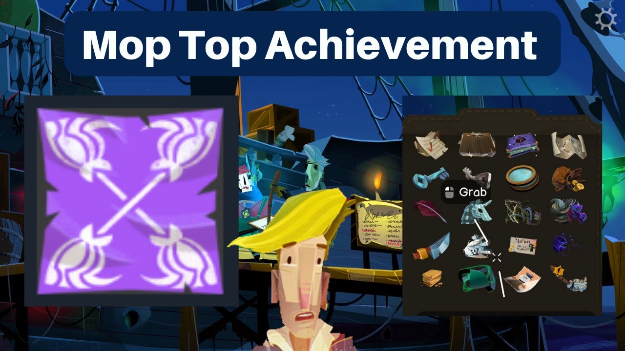 Mop Top Achievement / Assemble 4 Mops / Return to Monkey Island 2022 ...