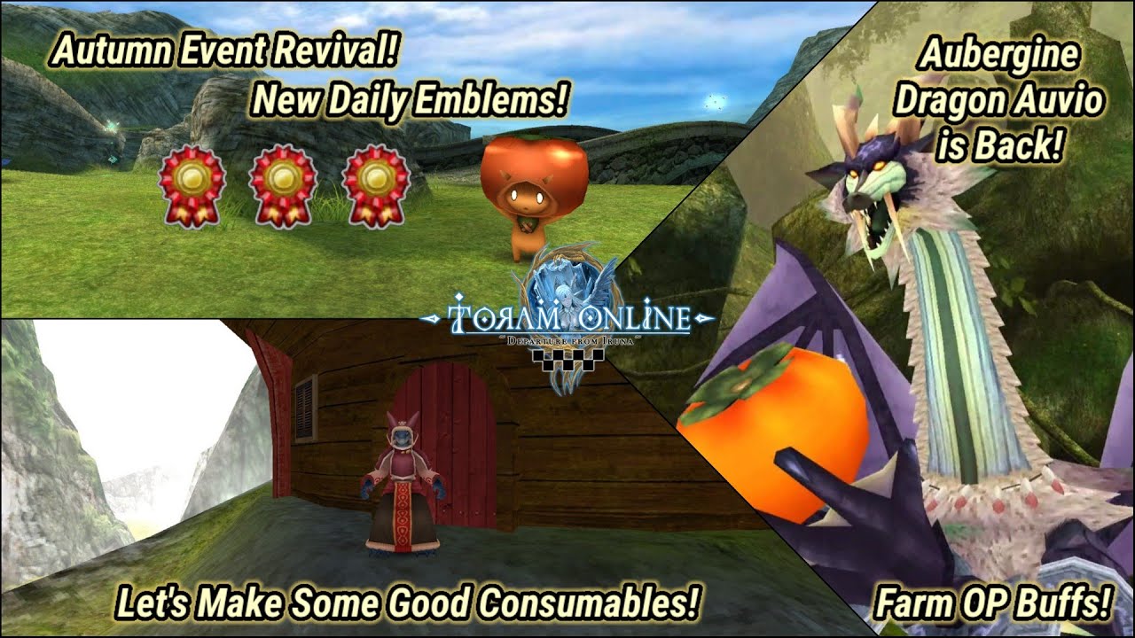 Toram Online - Autumn Event Revival & Daily Emblems Updates! | Let's ...