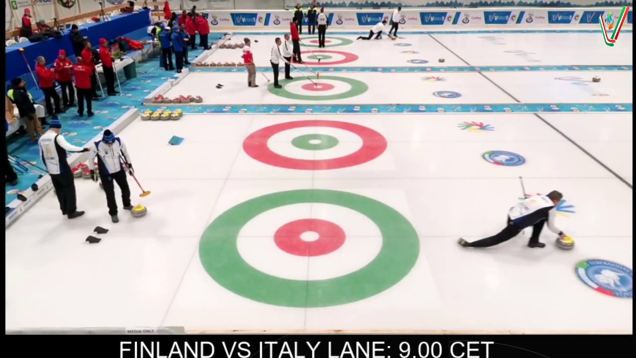 17th December: MEN CURLING - Finland vs Italy Lane - YouTube