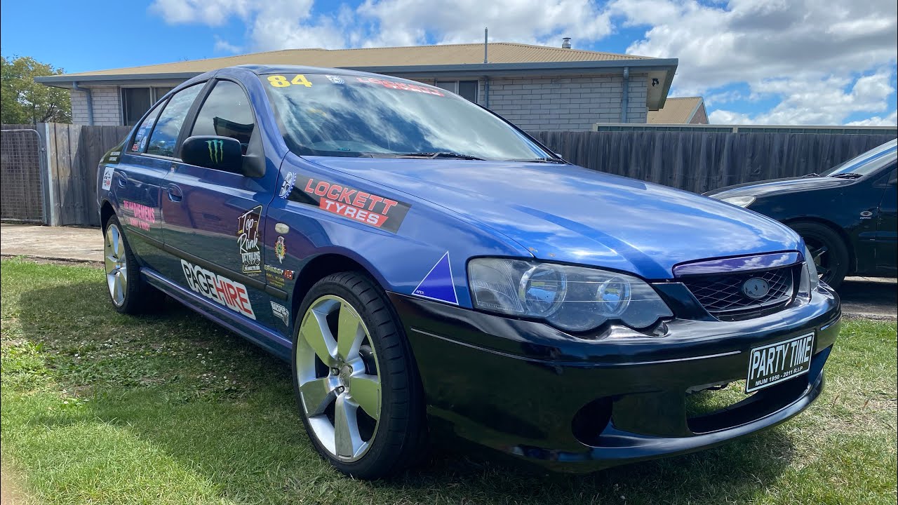 Ba Falcon ready to skid drift and race - YouTube