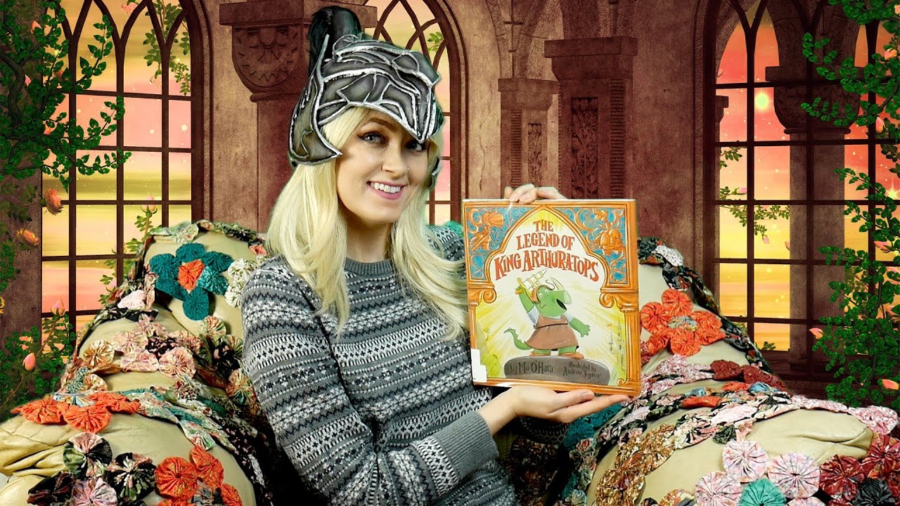Storytime with Miss Morgan - The Legend of King Arthuratops - YouTube