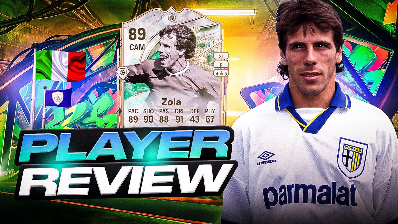 89 WINTER WILDCARDS ICON ZOLA OBJECTIVE PLAYER REVIEW - EA FC 26 ...