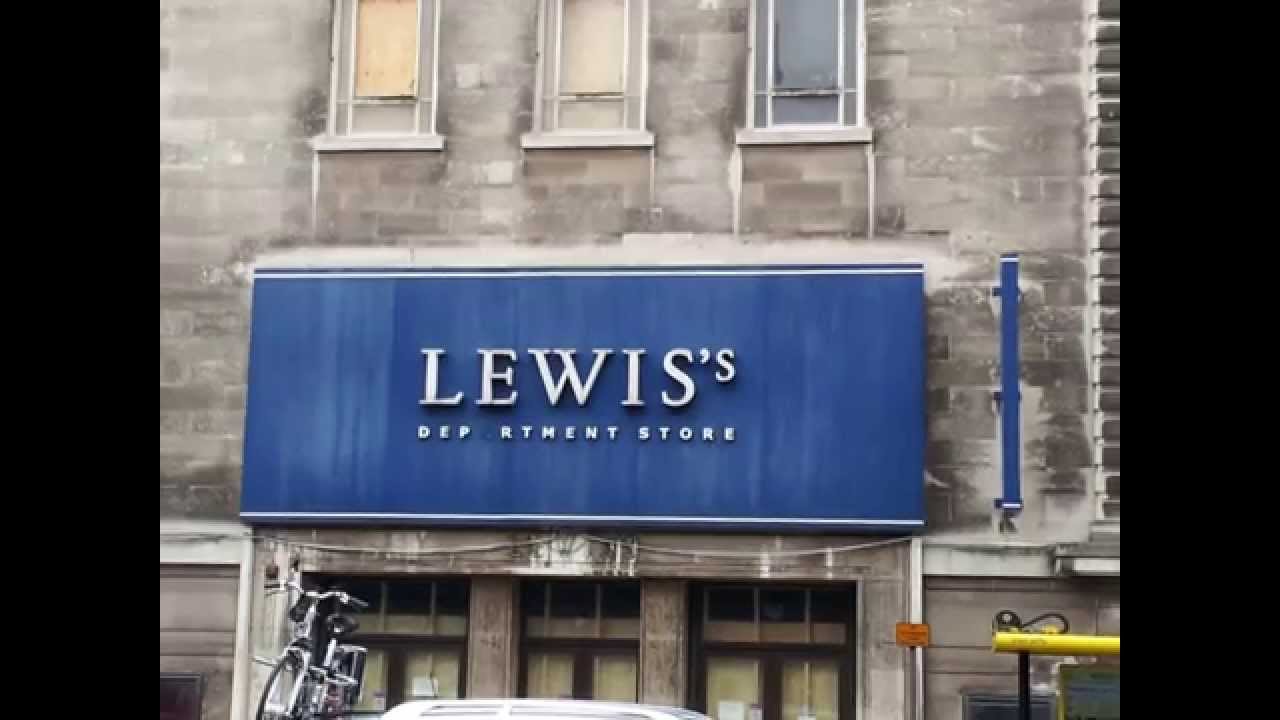 Lewis`s in Liverpool, awaiting renovation - YouTube