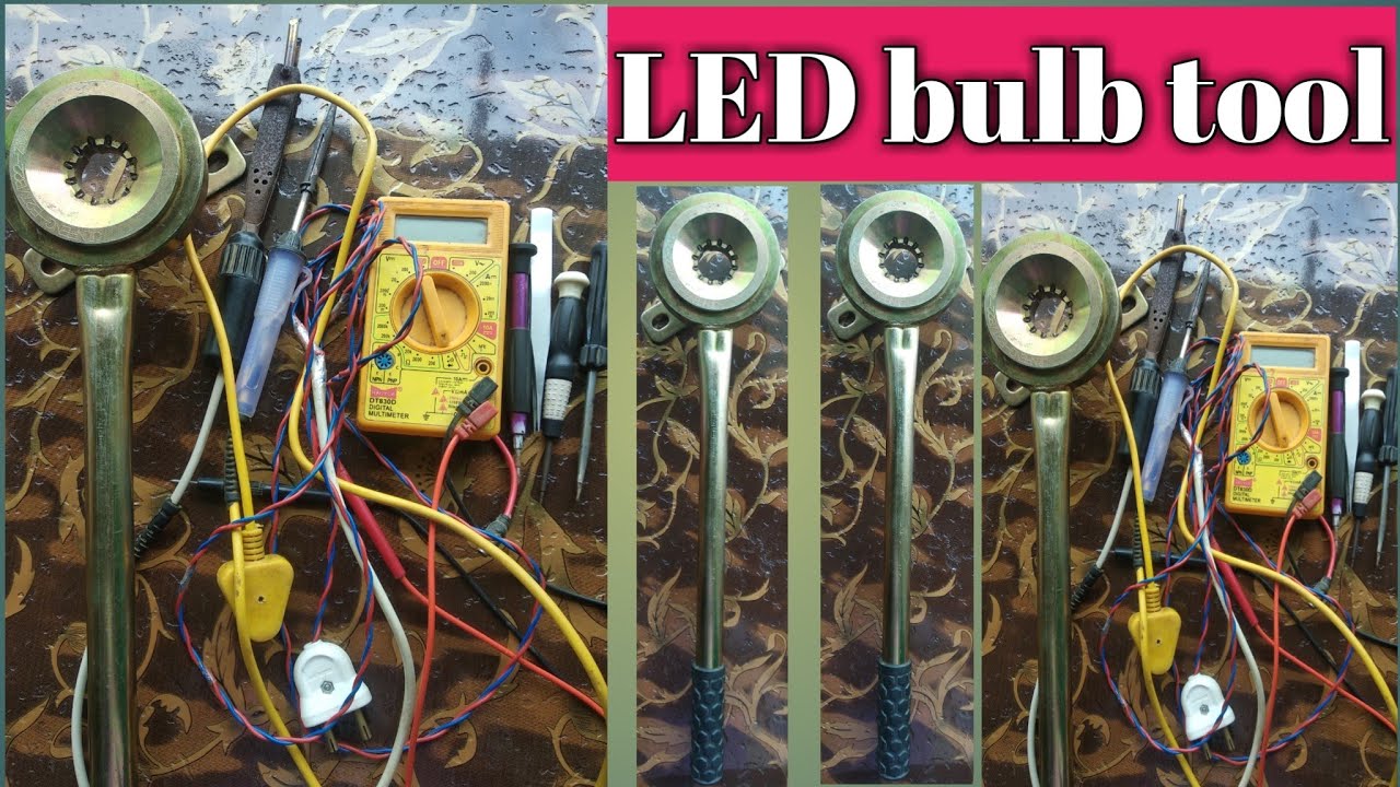 Led bulb tools - YouTube