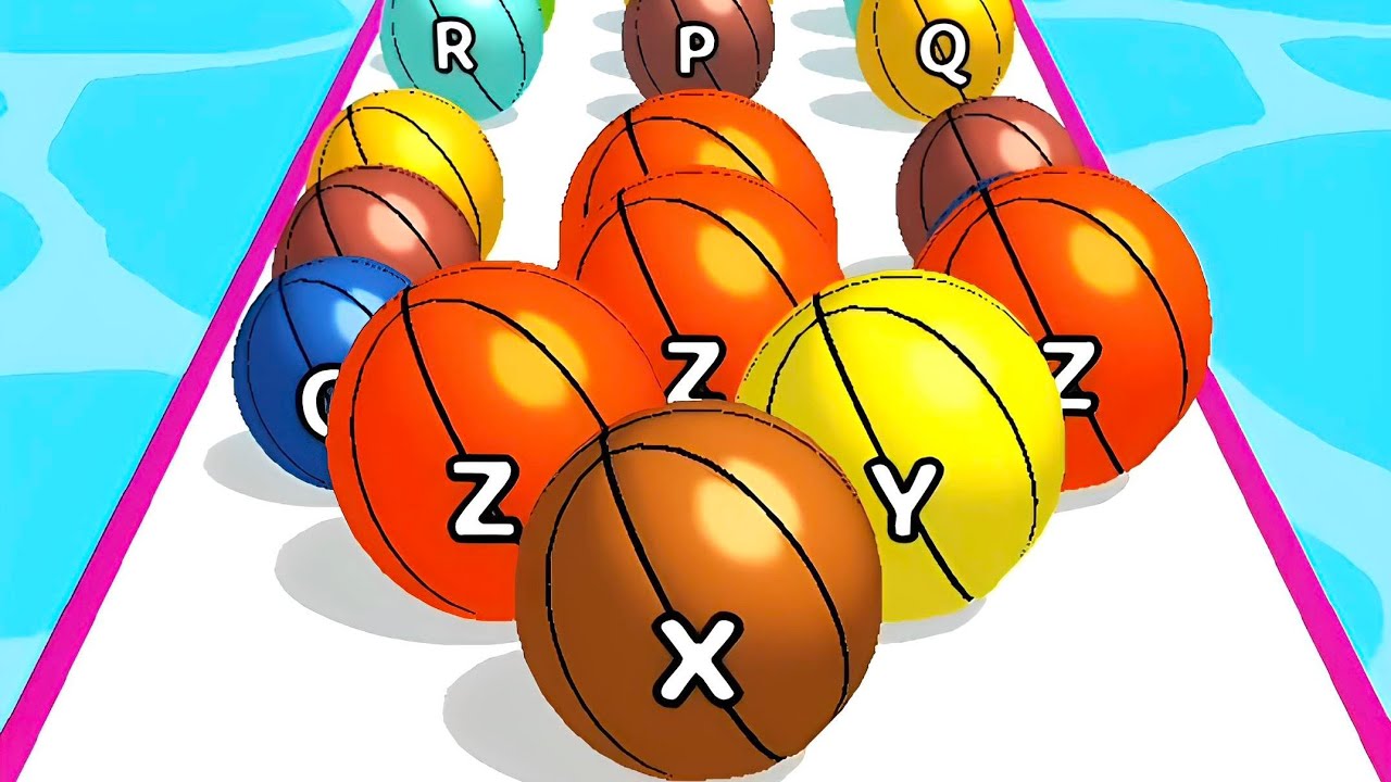 AZ Run ABC Ball Runner All Levels Gameplay Walkthrough (Android Ios ...