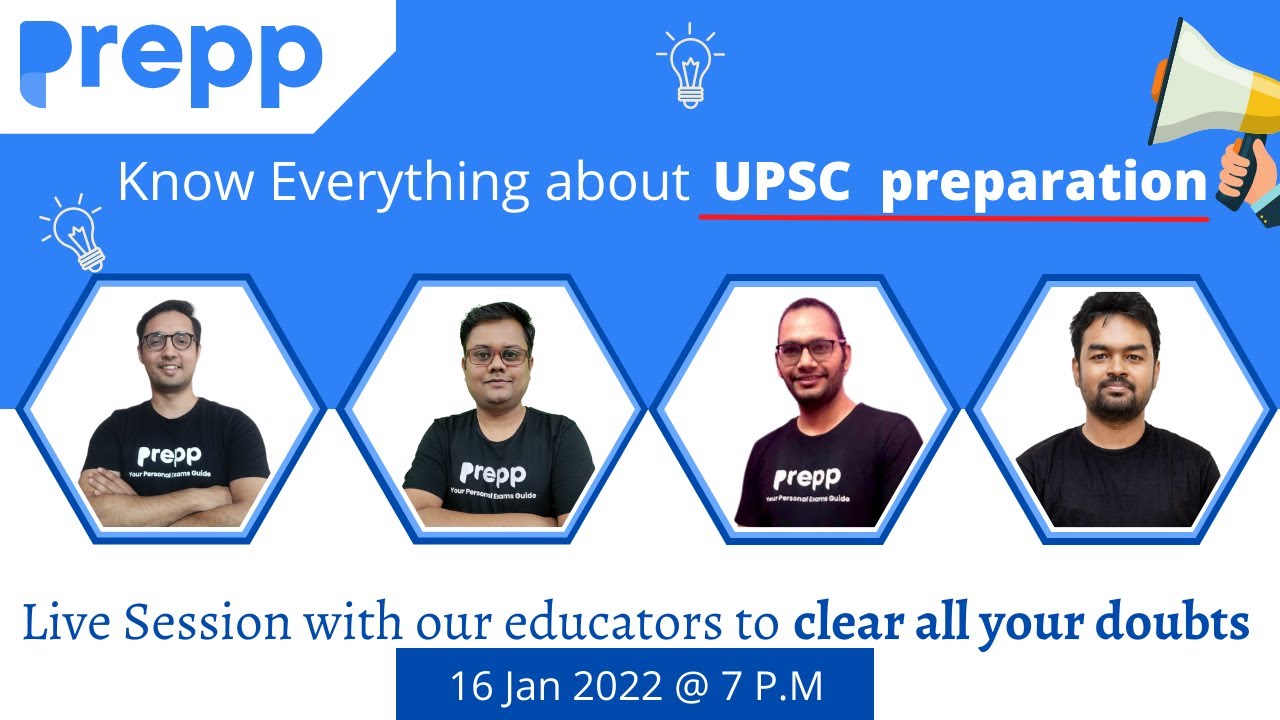 Know everything about UPSC Preparation | UPSC strategy session - YouTube