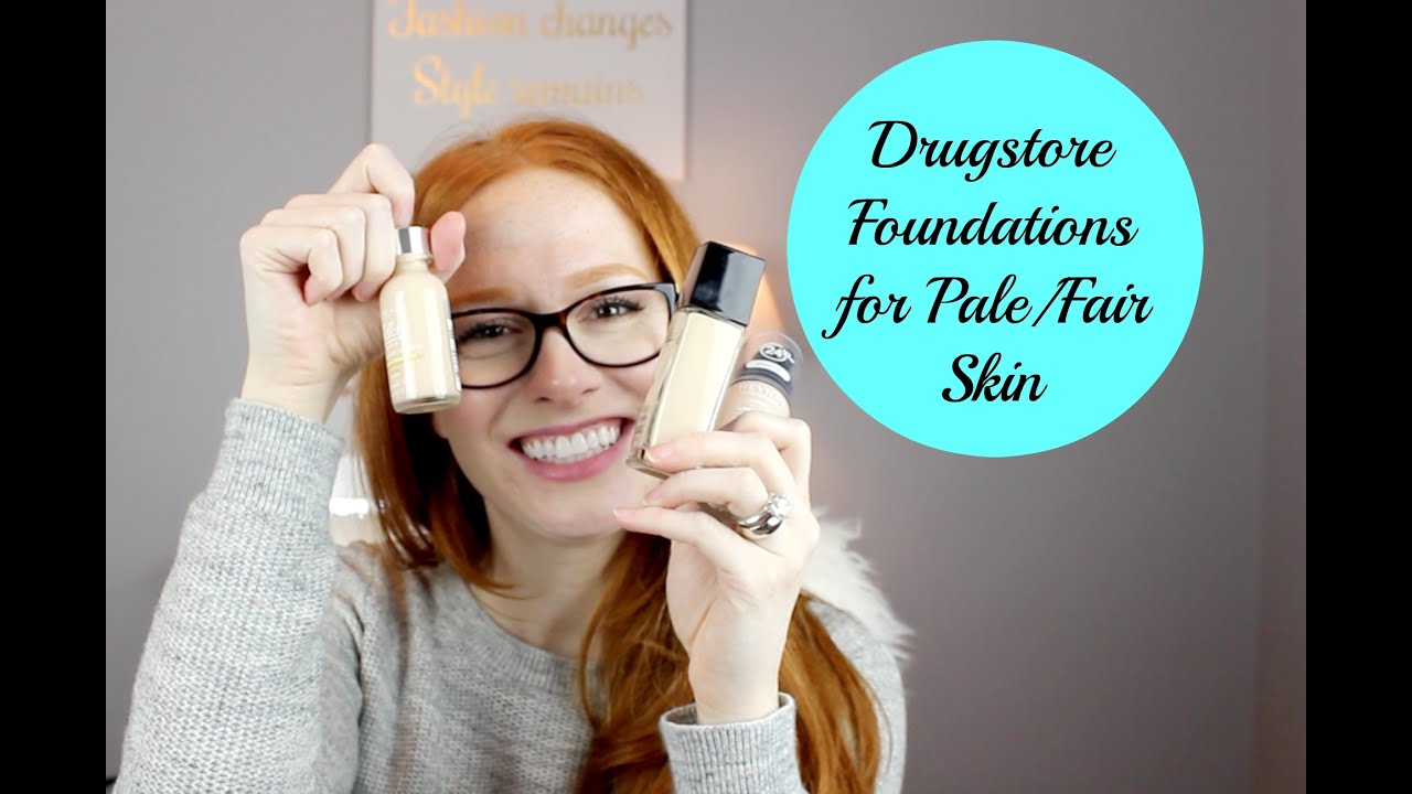 Drugstore Foundation for Fair/Pale skin: Swatches and First Impressions ...