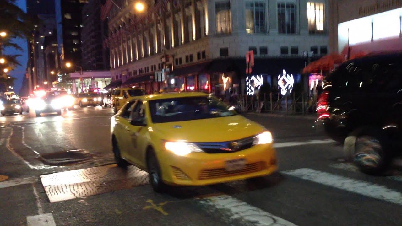 CONVOY OF NYPD UNITS, INCLUDING THE RADIATION DETECTION UNIT ...