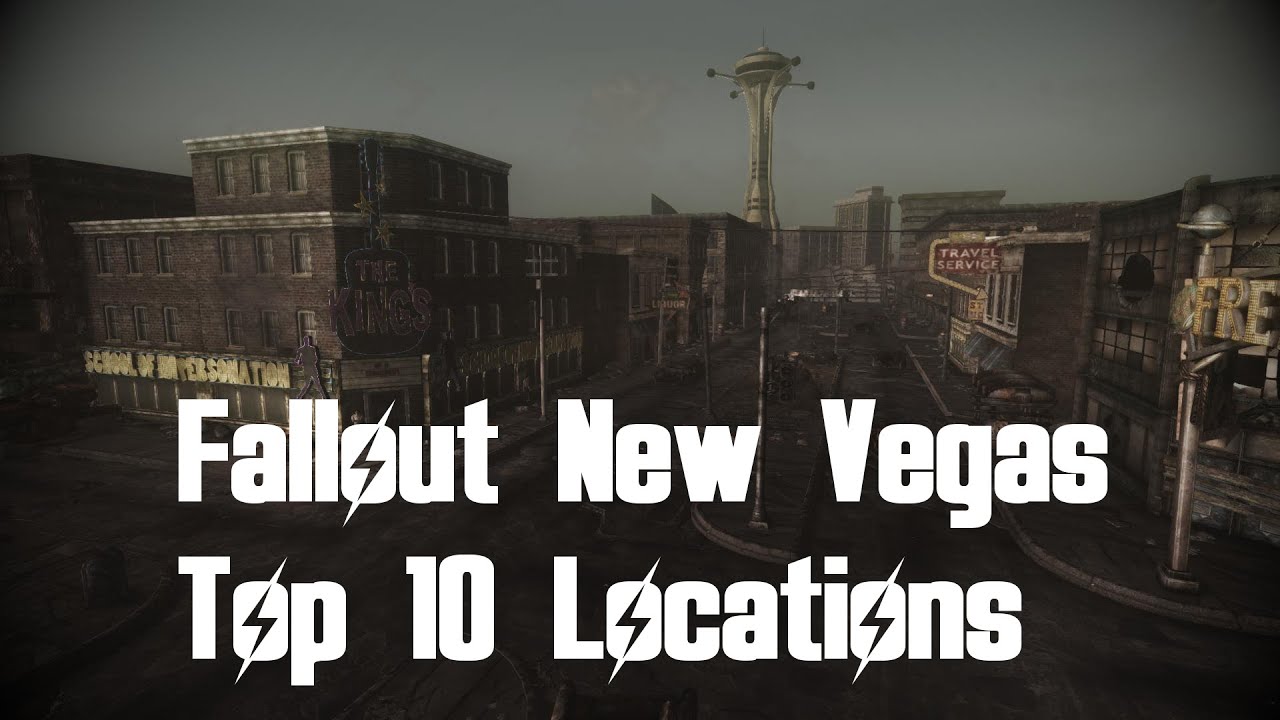Fallout New Vegas - Top 10 Locations You Should Visit - YouTube