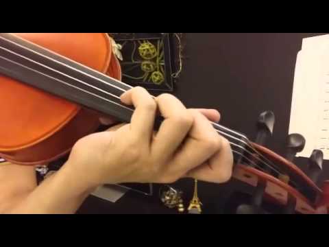 posture of violin and viola left hand and fingering techniques - YouTube