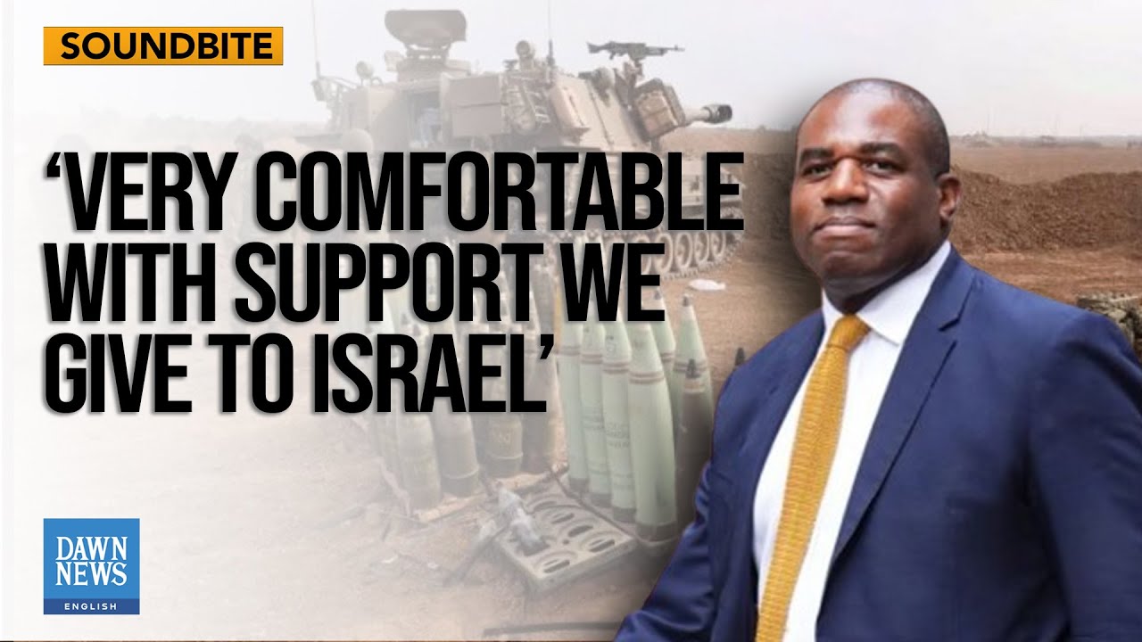‘Very Comfortable With Support We Give To Israel,’ Says British Foreign ...