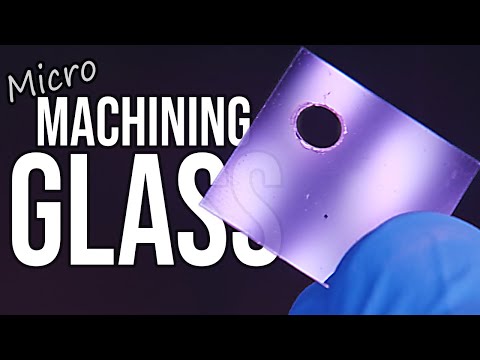 Nanosecond explosions will cut glass