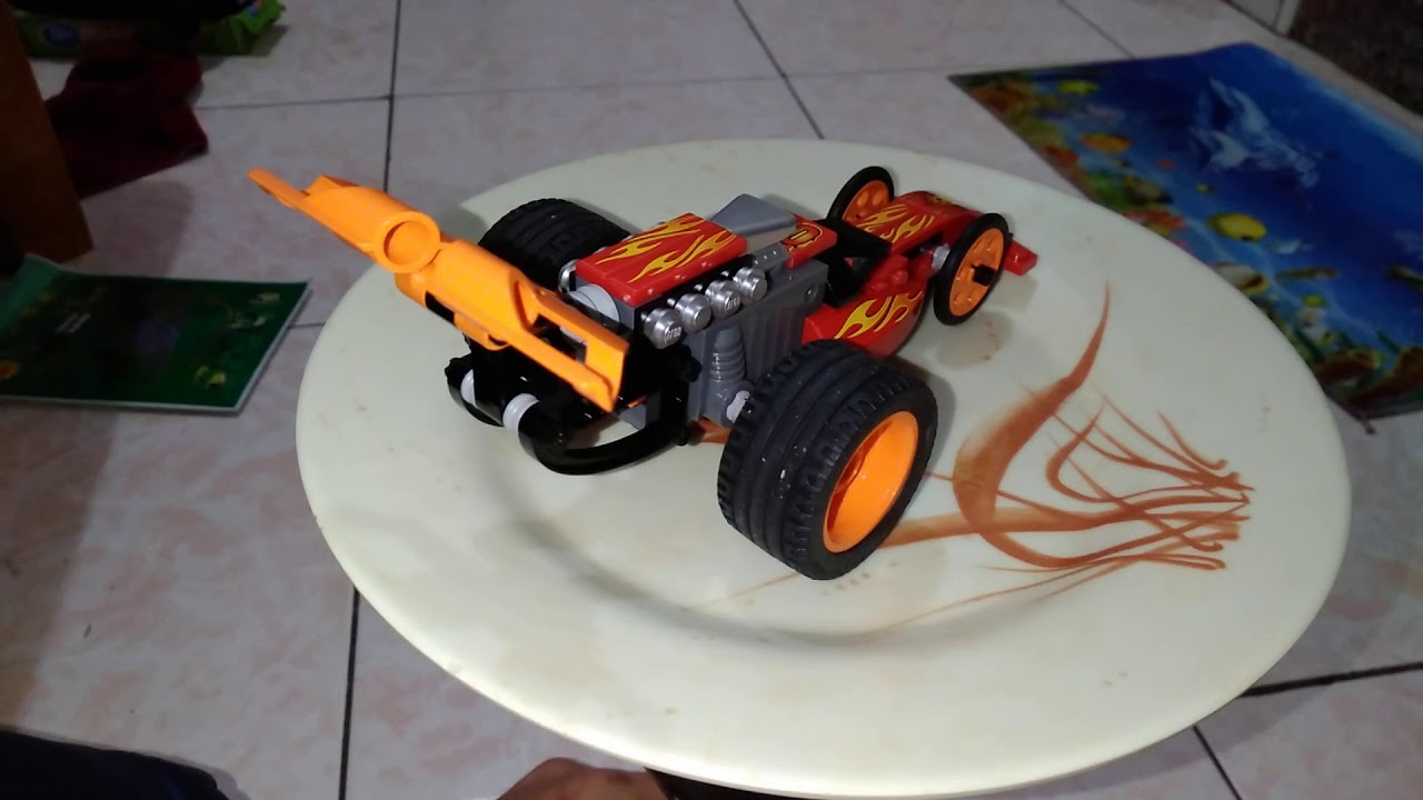 Lego Racer 8667 Action Wheelie的各面 - YouTube