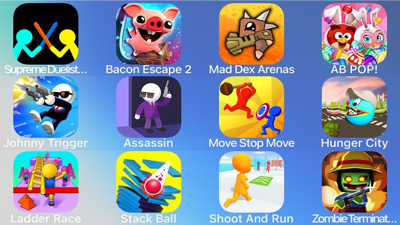 Supreme Duelist, Bacon Escape 2, Mad Dex Arenas, Johny Trigger ...