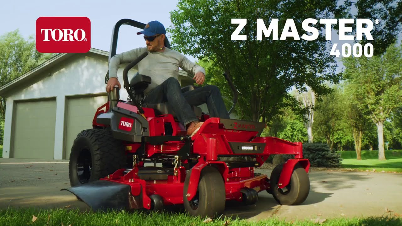 Introducing the Z Master 4000 from Toro! - YouTube