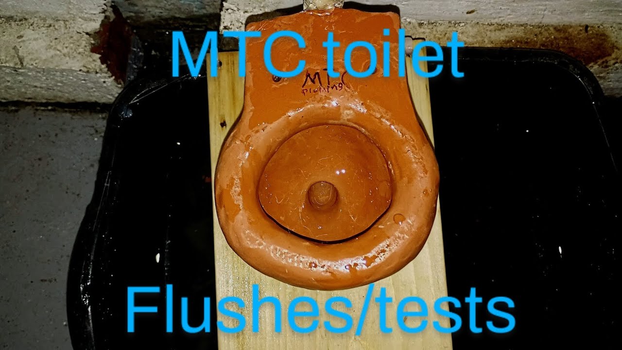 MTC toilet flushes/tests - YouTube