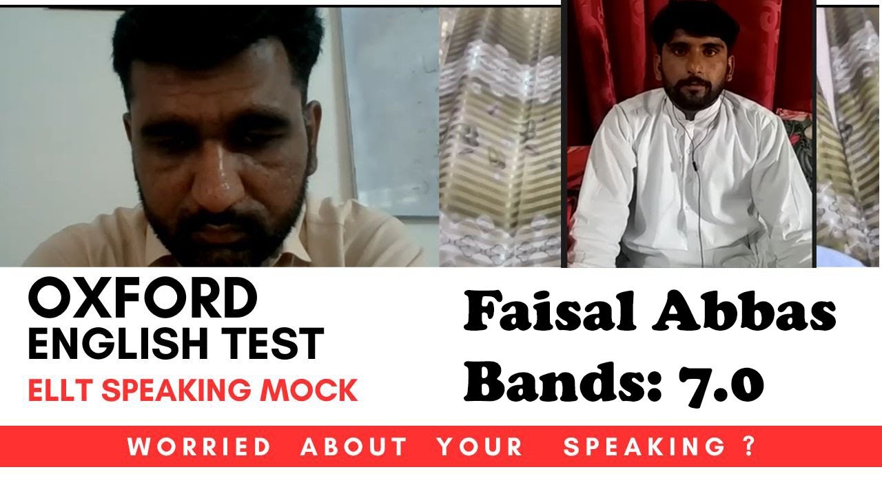 ELLT Speaking Mock Test| Oxford English Speaking Test| GK ELT - YouTube