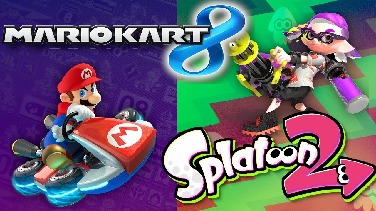 some random mario kart 8/splatoon 2 strem - YouTube