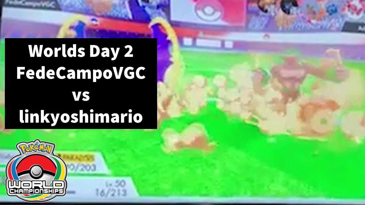 VGC '22 Worlds, D2 R2 - Federico Camporesi vs. Ashton Cox - YouTube