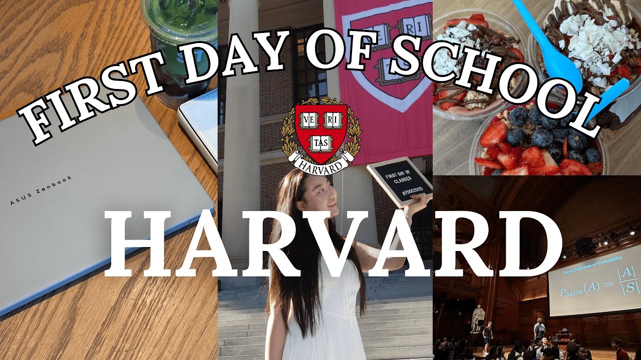 HARVARD FIRST DAY OF SCHOOL vlog 💻 6am productive morning routine ...