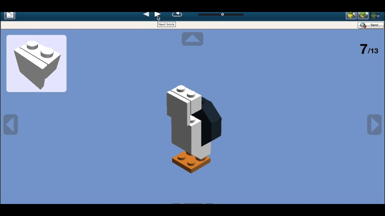 How to Build a LEGO penguin - YouTube