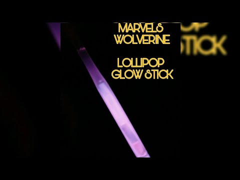 LOTS OF CANDIES OPENING || LOLLIPOP GLOW STICK || WOLVERINE MARVELS CHARACTER