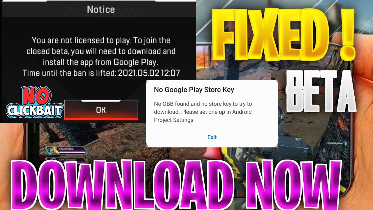Apex Legends Mobile Download Problem Fix | Ban Fix | Fix Error Code ...