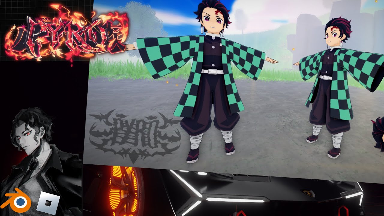 Modeling Muzan Roblox| Blender - YouTube