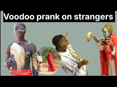 Voodoo prank on strangers on the road side. - YouTube
