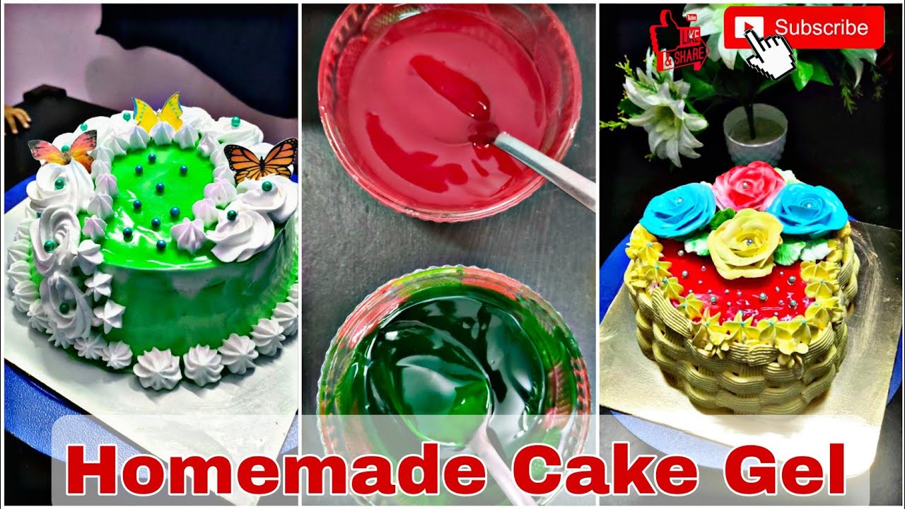 Homemade Cake Gel || Neutral Gel || घर पर केक जेल कैसे बनाएं || how to ...