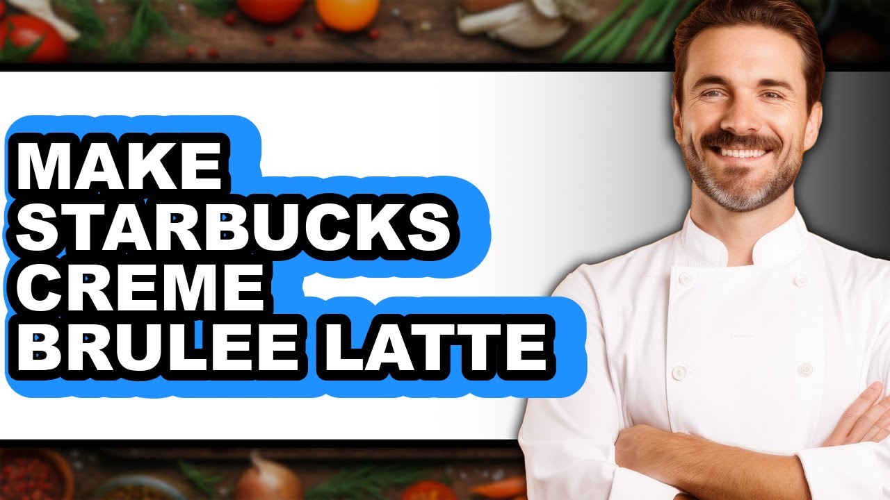 How to Make Starbucks Creme Brulee Latte (Easy Method) - YouTube