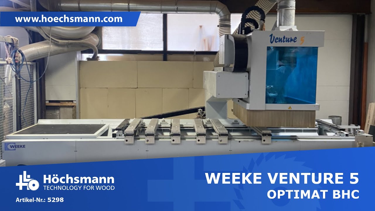 WEEKE VENTURE 5 OPTIMAT BHC (Höchsmann Klipphausen) - YouTube