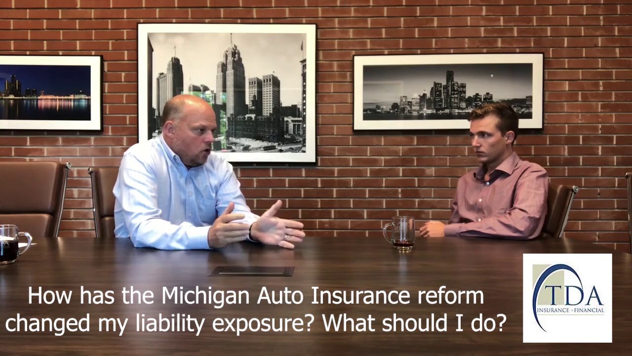 Michigan Auto Insurance Reform - Changes to Liability Exposure - YouTube