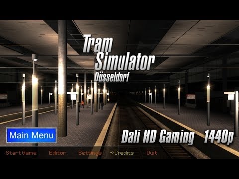 Tram Simulator Dusseldorf (full route) PC Gameplay FullHD 1440p - YouTube