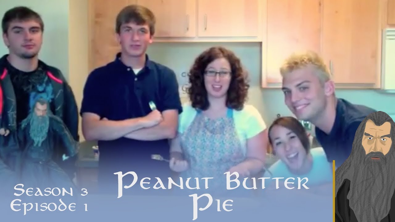 Cooking with Gandalf- Peanut Butter Pie! - YouTube