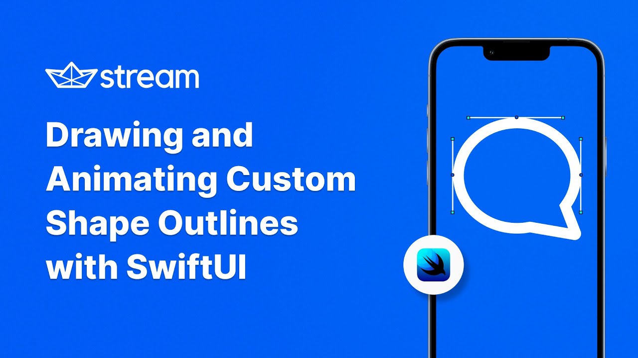 Drawing and Animating Custom Shape Outlines with SwiftUI - YouTube