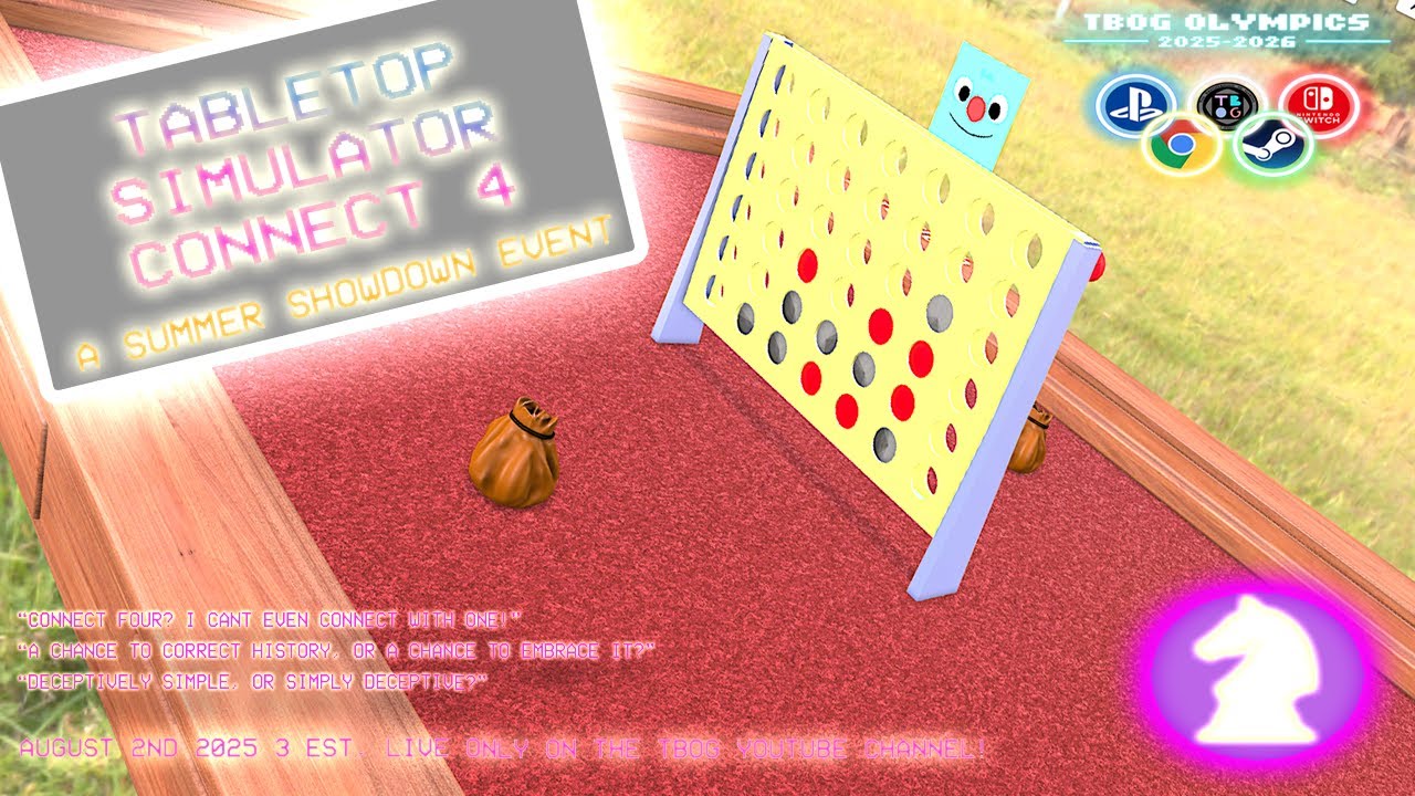 25/26 Olympics | Summer Showdown: Tabletop Simulator Connect 4 - YouTube