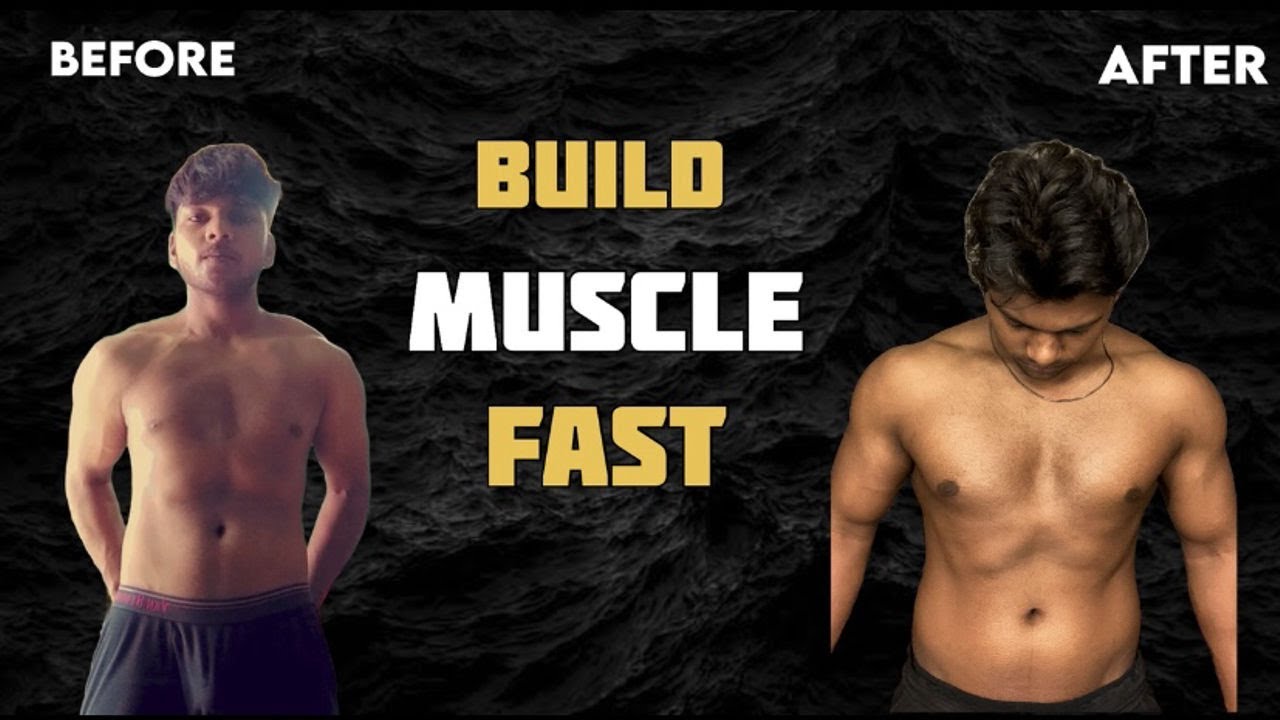 Skinny to Muscular : 3 Easy Steps | Build muscle & Gain weight fast ...